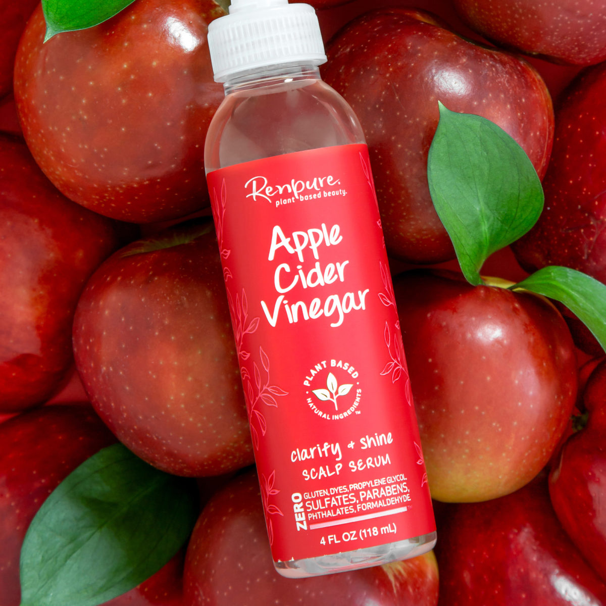 Apple Cider Vinegar Clarify Shine Scalp Serum Renpure